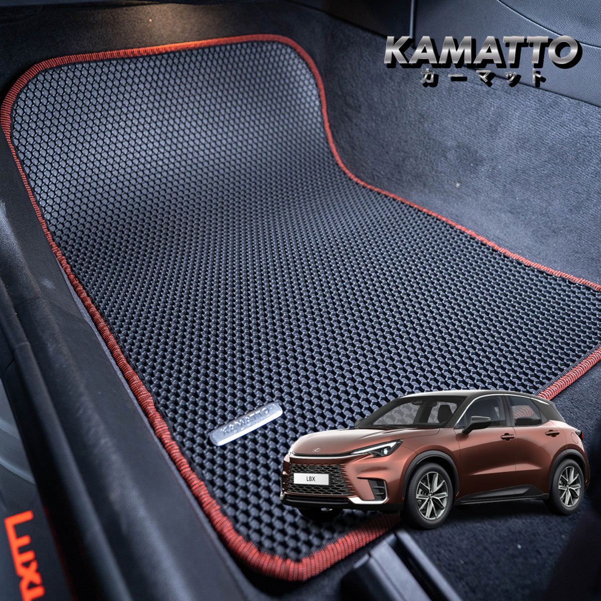 Kamatto Classic Lexus LBX AY10 (2024-Present) Car Floor Mat and Carpet ...