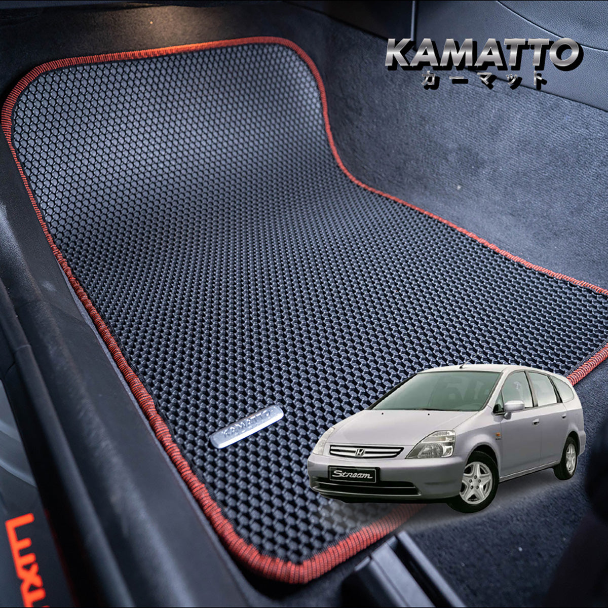 Kamatto Classic Honda Stream Pre-Facelift RN1-RN5 (2000-2006) Car Floo ...