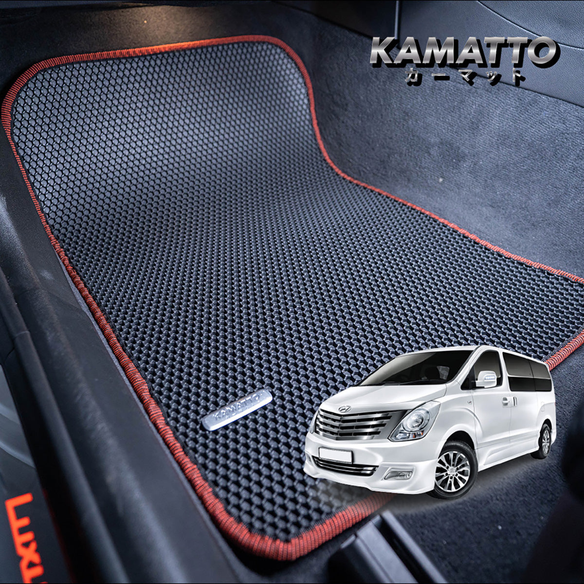 Kamatto Classic Hyundai Grand Starex 11 Seater (2007-2019) Car Floor M ...