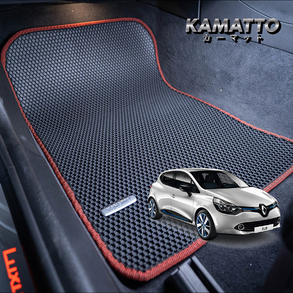 Kamatto Classic Renault Clio IV (2012-2019) Car Floor Mat and Carpet ...