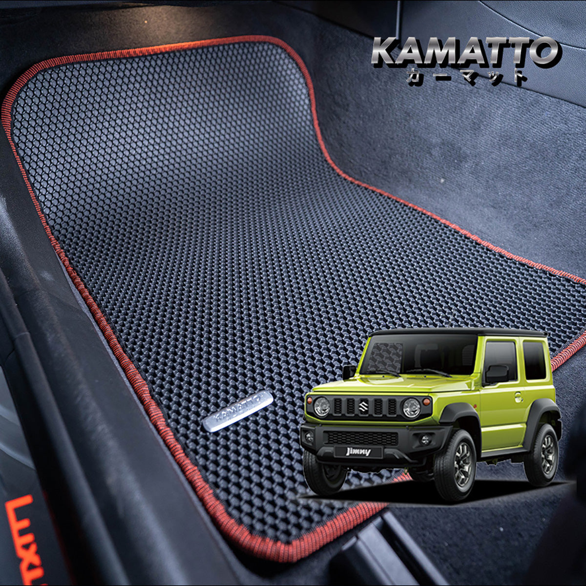 Kamatto Classic Suzuki Jimny (2018-Present) Car Floor Mat and Carpet ...